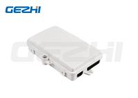 China 6 Core FTTH Mini Optical Termination Box Fiber Distribution Box With SC Adapter and IP65 Protection for sale