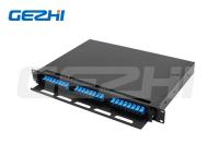 China Slide Withdrawable 24 Cores 1U Rack Mount Optical Distribution Frame ODF for sale