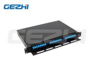 China Slide Withdrawable 24 Cores 1U Rack Mount Optical Distribution Frame ODF for sale