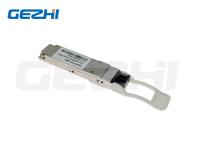 China High Compatible 100G QSFP28 ZR Optical Transceiver with 80Km Transmission 1310nm Wavelength and LC Simplex Connector for sale