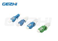 China LC/APC Fiber Optic Attenuator with Plastic Housing for Testing Equipment Female to Male LC 1dB-30dB Attenuation for sale