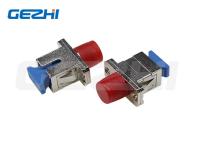 China SC-FC-SM Hybrid Fiber Optic Adapter with Low Insertion Loss High-Quality Ceramic Sleeve for Wide Temperature Range Applications for sale