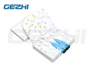 China Waterproof 4 Core FTTH Termination Box Wall Mount Fiber Optic Terminal Box with ABS Material for sale