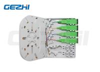 China Waterproof 4 Core FTTH Termination Box Wall Mount Fiber Optic Terminal Box with ABS Material for sale