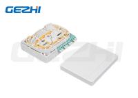 China Waterproof 4 Core FTTH Termination Box Wall Mount Fiber Optic Terminal Box with ABS Material for sale