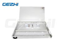 China 19 Inch 1U Side Pull Out Rack Mount Fiber Optic Patch Panel with Cold Rolled Steel Construction for sale