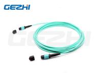China 12F MPO Trunk Cable with 3.0mm LSZH Jacket for High-Density Data Centers for sale