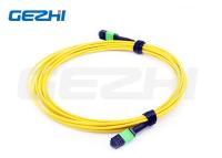 China 12F MPO Trunk Cable with 3.0mm LSZH Jacket for High-Density Data Centers for sale