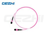 China 24F MPO Female Trunk Cable with 3.0mm LSZH Jacket and Corrosion Resistance for Data Centers for sale