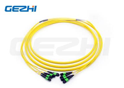 China 48F MPO Trunk Cable 3.0mm LSZH Fiber Optic Patch Cable for FTTX and Data Centers for sale