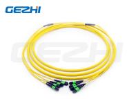 China 48F MPO Trunk Cable 3.0mm LSZH Fiber Optic Patch Cable for FTTX and Data Centers for sale