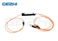 China FTTX Multimode Fiber Optic Splitter 62.5/125um 650nm 50/50 Coupling Ratio FBT Coupler for GPON Networks for sale