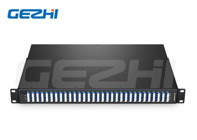 China 60 Channels Super C-band DWDM Mux Demux Wavelength Division Multiplexer with 1U Rack Mount for sale