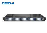 China 60 Channels Super C-band DWDM Mux Demux Wavelength Division Multiplexer with 1U Rack Mount for sale
