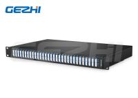 China 60 Channels Super C-band DWDM Mux Demux Wavelength Division Multiplexer with 1U Rack Mount for sale