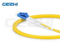 China LC UPC To LC UPC Single Mode Patch Cables Duplex OS2 9/125μM 2.0mm for sale
