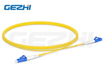 China OEM Single Mode Fiber Patch Cable LC/UPC To LC/UPC Simplex OS2 1310/1550nm for sale