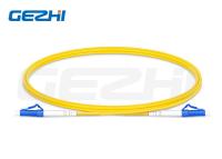 China OEM Single Mode Fiber Patch Cable LC/UPC To LC/UPC Simplex OS2 1310/1550nm for sale