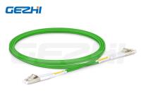 China LC UPC To LC UPC Duplex Patch Cable OM5 850/1300nm For FTTH for sale