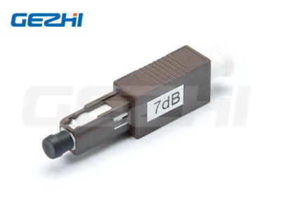 China Customized MU/UPC Single Mode Fiber Optic Attenuator with 1260~1620nm Wavelength and 1~25dB Attenuation Featuring Zirconia Ceramic Ferrule for sale