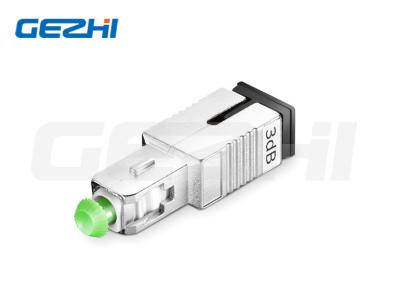 China SC/APC Singlemode Fixed Male to Female Fiber Optic Attenuator with 3dB Attenuation for Stable Optical Power for sale
