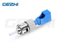 China LC Female to ST Male Hybrid Fiber Optic Adapter with ≤0.5dB Insertion Loss for OS2 Single Mode Networks for sale