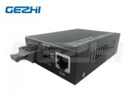China 1310nm Wavelength 20KM Transmission Distance SC Connector Single Mode Media Converter for Ethernet Networks for sale