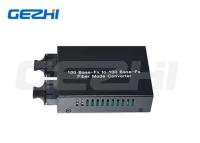 China 100Base Fiber Ethernet Media Converter with 20km Transmission Distance 1310nm Wavelength and SC Connector for sale