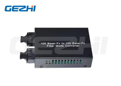 China 100Base Fiber Ethernet Media Converter with 20km Transmission Distance 1310nm Wavelength and SC Connector for sale