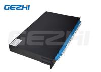 China 1U Rack Mount 40CH AAWG DWDM Mux Demux Module with 100GHz Channel Spacing and LC/UPC Connector for sale