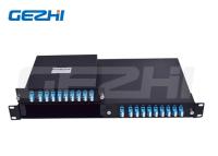 China 18CH CWDM Mux Demux Module with 1270-1610nm Wavelength and 1U LGX Cassette Design for sale