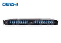 China 18CH CWDM Mux Demux Module with 1270-1610nm Wavelength and 1U LGX Cassette Design for sale