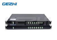 China 8 Channels DWDM Mux Demux 1U 19'' Rack LC/APC Connector Dense Wavelength Division Multiplexer for sale