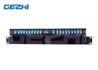 China 18 Channels CWDM Mux Demux Module with 1U Rack Mount and Low Insertion Loss for WDM Networks for sale