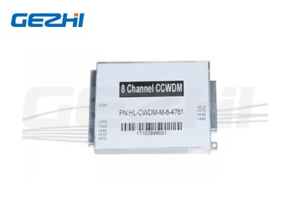China 8 Channel Mini Small CWDM Mux Demux Module with Ultra-Low Insertion Loss and Compact Design for sale