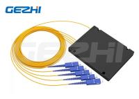 China Customized Fiber Optic PLC Splitter with Low Insertion Loss and Wide Operating Wavelength for FTTX Systems for sale