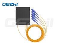 China Customized Fiber Optic PLC Splitter with Low Insertion Loss and Wide Operating Wavelength for FTTX Systems for sale