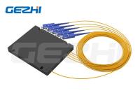 China Customized Fiber Optic PLC Splitter with Low Insertion Loss and Wide Operating Wavelength for FTTX Systems for sale