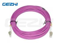 China PVC Material Fiber Optic Patch Cord with LC-LC Connector 10 Meter Length and 2.0mm Diameter for CATV for sale