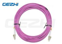 China PVC Material Fiber Optic Patch Cord with LC-LC Connector 10 Meter Length and 2.0mm Diameter for CATV for sale
