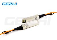 China Hot Pluggable 10Gb/s SFP+ AOC Cable with Low Power Consumption for 10G Ethernet and Data Centers for sale