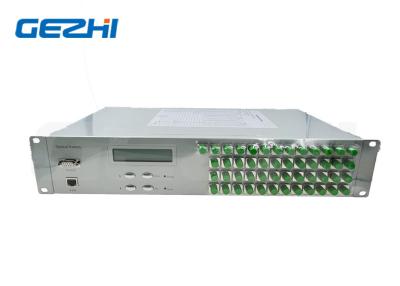 China FSW 1x48 Fiber Optical Switch 19inch 2U Rackmount 1260~1650nm Single Mode for sale