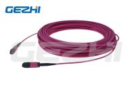 China 12 Fibre LC Duplex 1x6 To MTP MPO Cables MPO OM4 Patch Cord for sale