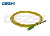 China Simplex Singlemode/Multimode MU To SC Patch Cord Simplex Fiber Optic Patch Cable for sale
