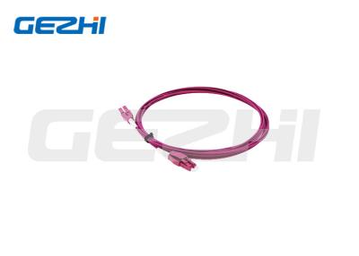 China 5m Patch Cable Polarity Reversible LC/PC Uniboot OM4 Patch Cords for sale
