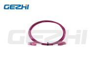 China 5m Patch Cable Polarity Reversible LC/PC Uniboot OM4 Patch Cords for sale