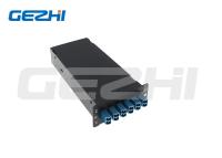 China 12 Core LC Fiber Optic Lgx Cassettes FTTH Fiber Optic Indoor Fiber Termination Box for sale