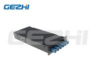 China 12 Core LC Fiber Optic Lgx Cassettes FTTH Fiber Optic Indoor Fiber Termination Box for sale