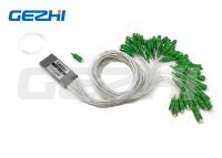 China 1x64 Plc Splitter Wavelength 1260 - 1650nm Fiber Type PLC Optic Splitter for sale
