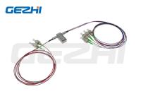 China Dual 1x2 Opto-Mechanical Optical Switches Dual 1X2 LC/UPC Or SC/UPC Connector for sale